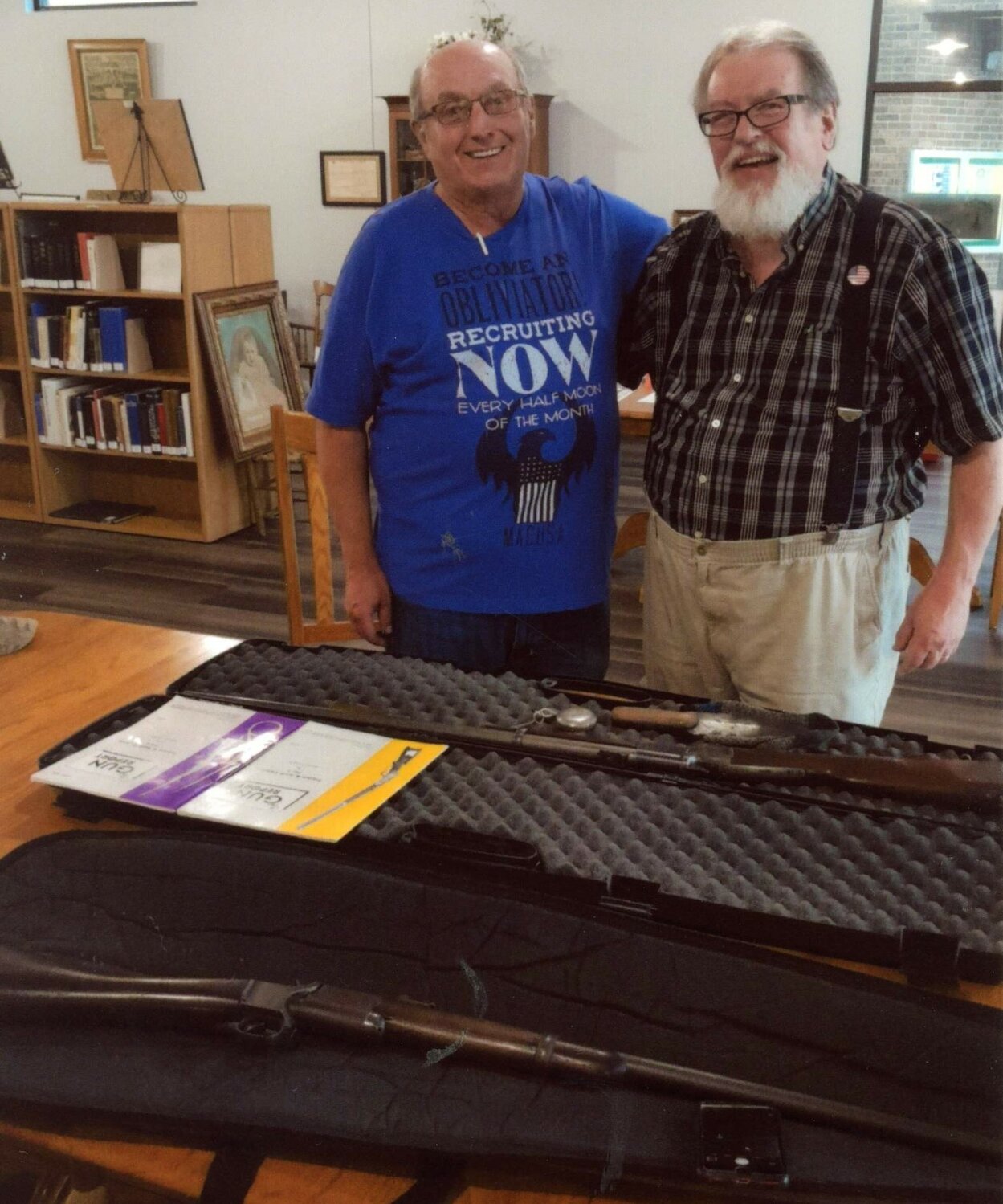 Ted Loy locates and brings rare Lewis Triplett Rifle to Adair County ...