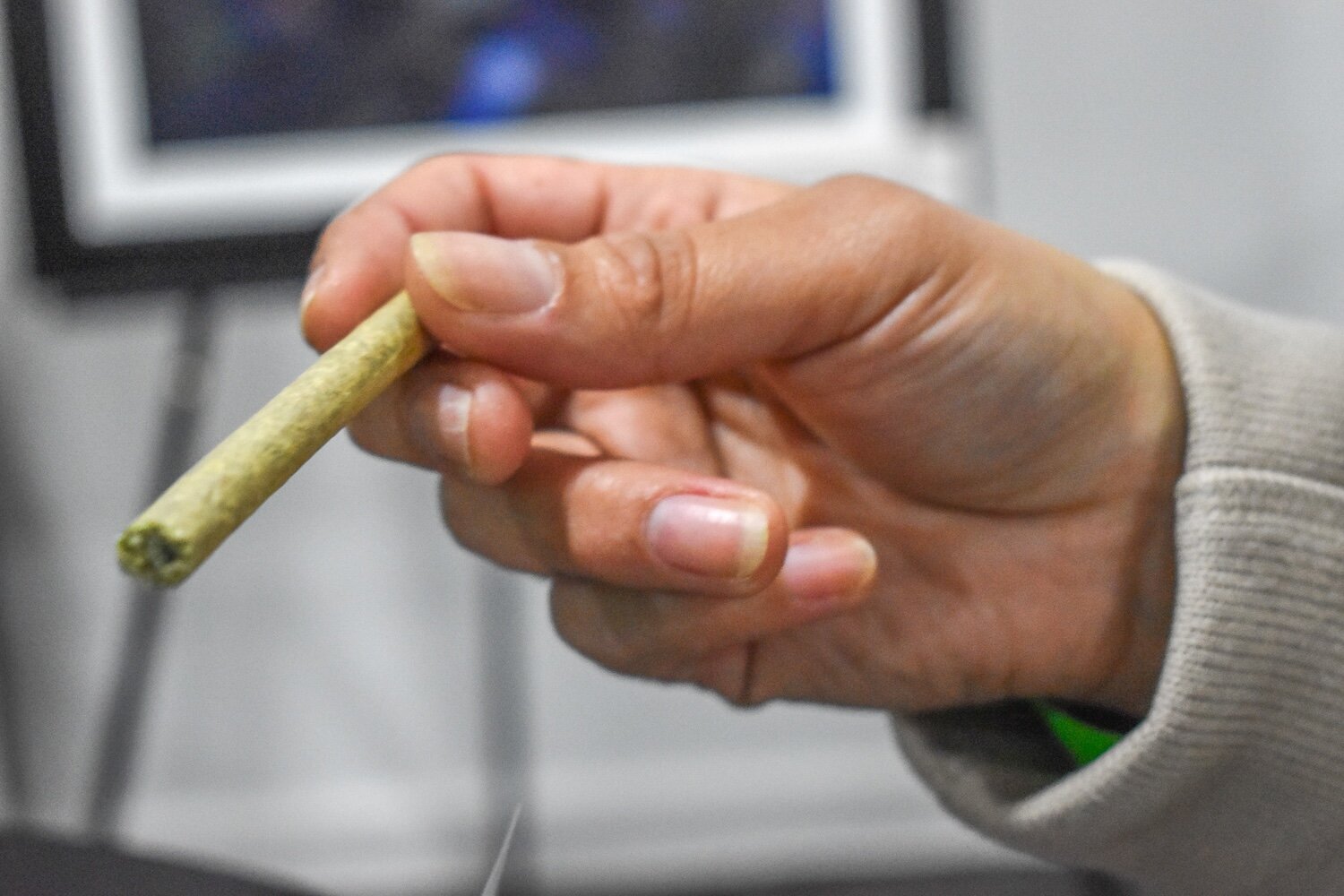 Smoking marijuana in public places is banned under a bill moving in the ...