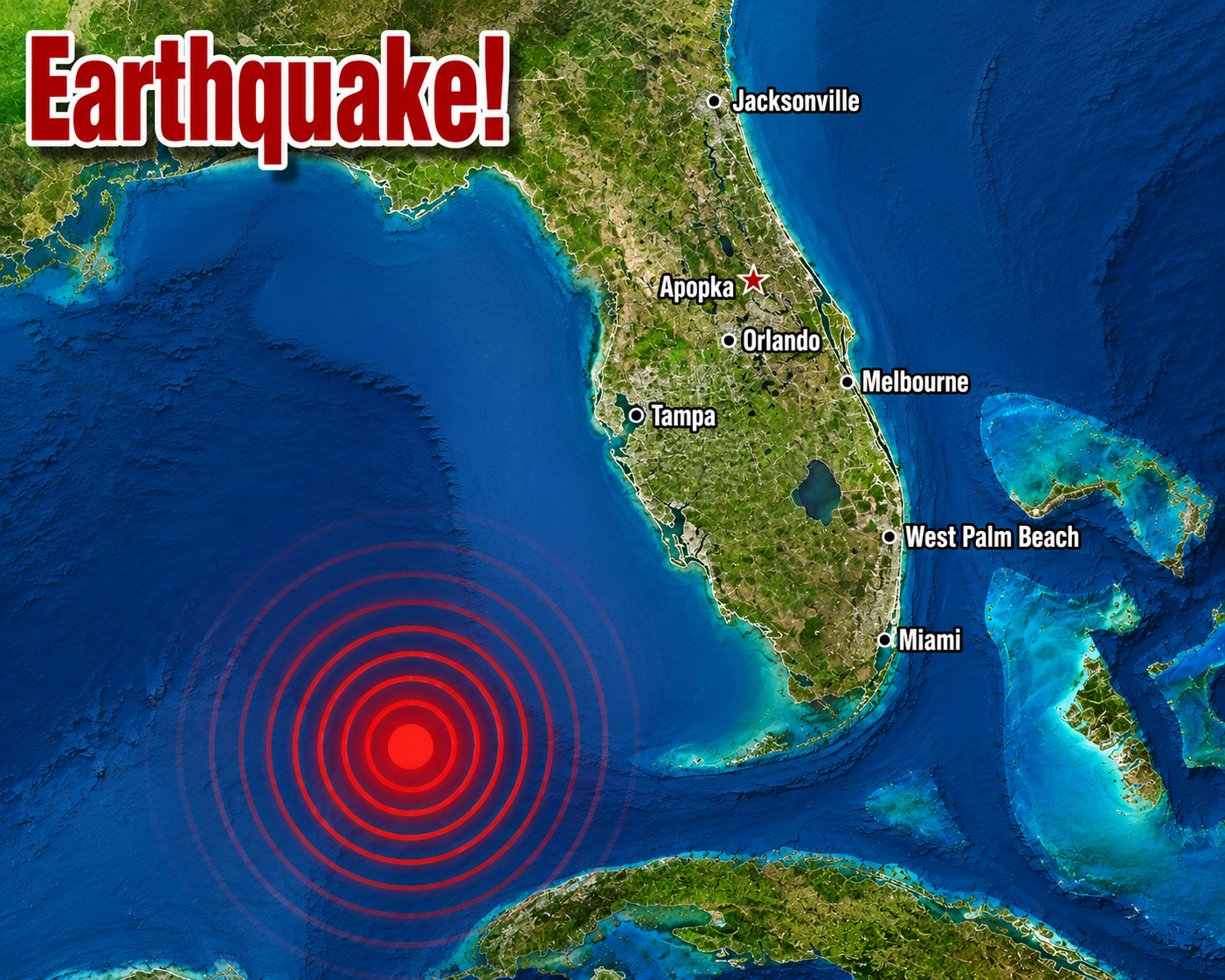 Aftershocks likely after 6.1 magnitude earthquake felt across Florida ...