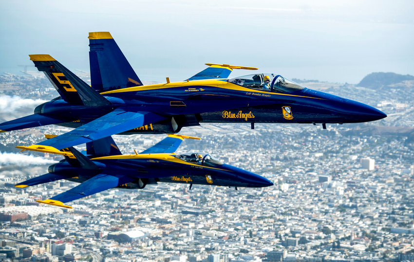 A Navy First Woman Pilot Joins Blue Angels Flight Squadron The