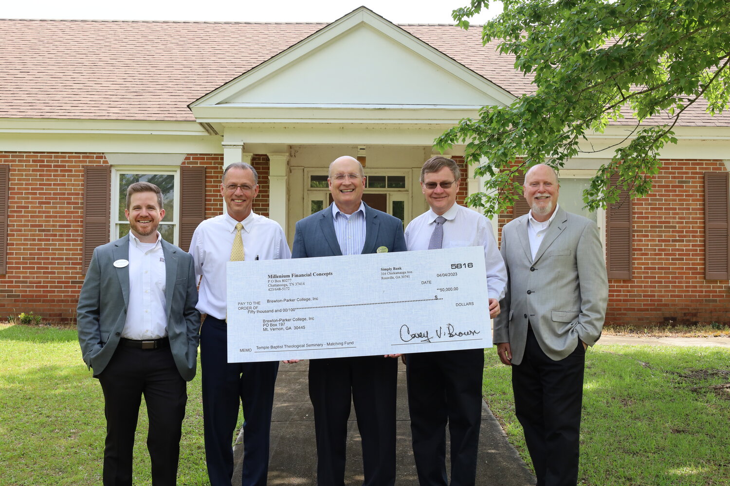 Businessman Carey Brown contributes $50K matching gift for Brewton ...