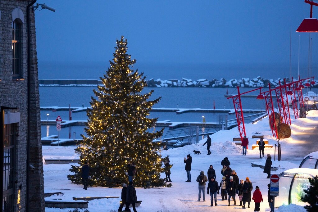 Estonia, one of the first countries to introduce Christmas trees ...