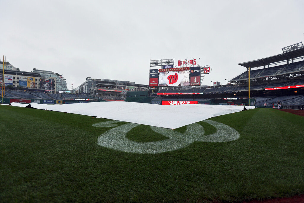 Braves, Nats rained out; split doubleheader set for Sept. 16 - The ...