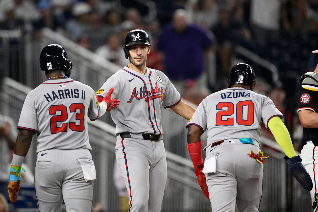 Matt Olson's 3-run homer lifts Braves over Nationals 11-3 - The ...