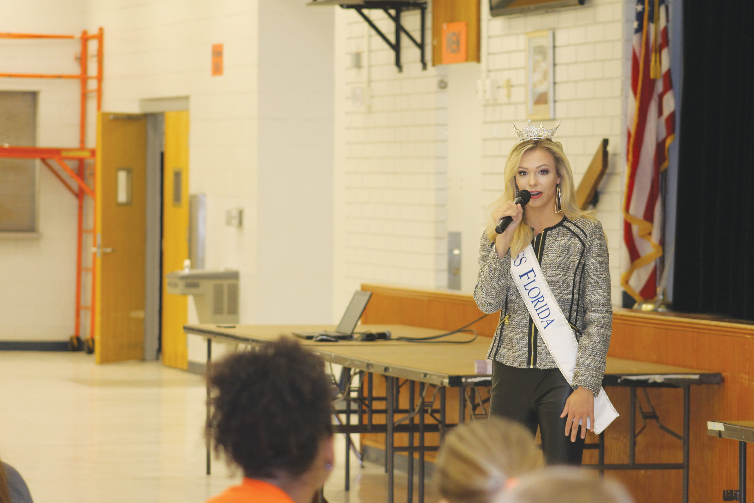 Miss Florida brings awareness to students | Clay Today