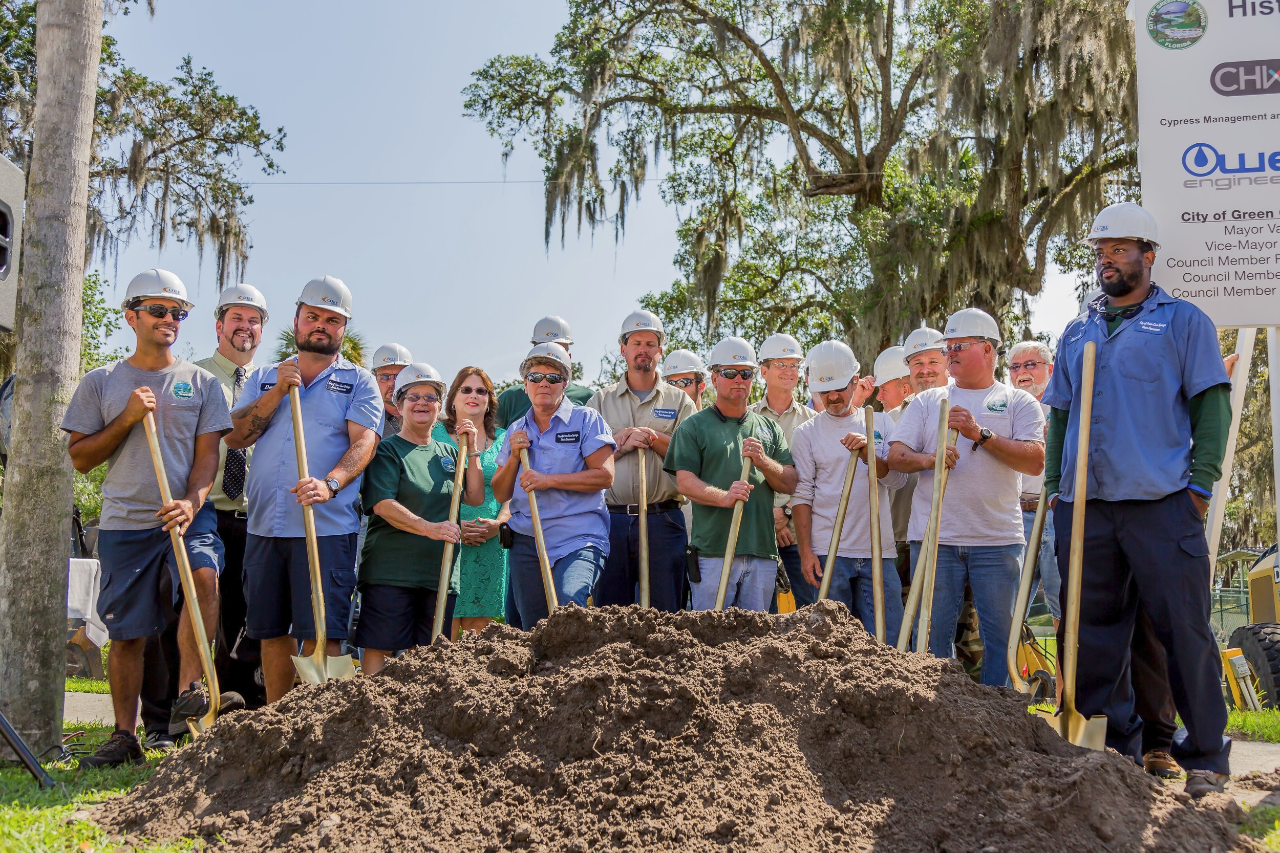 Spring Park pool renovation officially kicks off | Clay Today