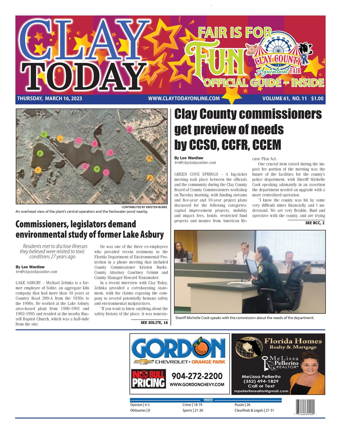 Clay Today 3/16/23 | Clay Today