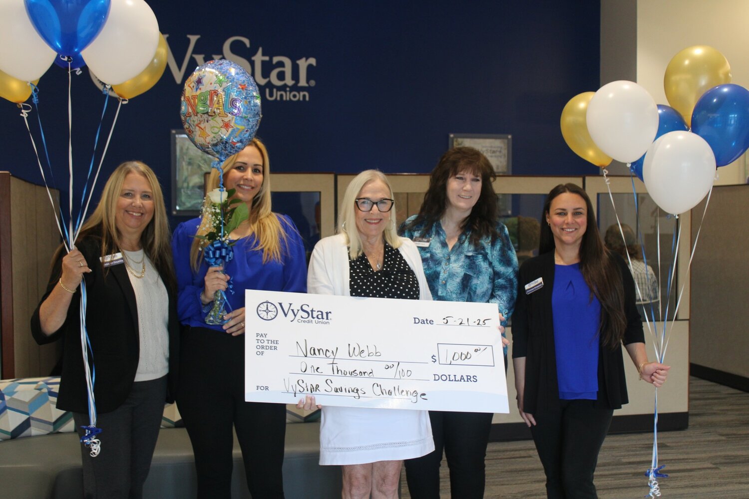 Woman awarded $1,000 in money-saving contest | Clay Today