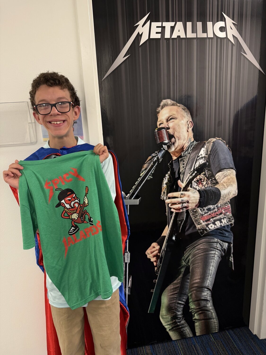 Local dreamer channels inner rockstar with Metallica | Clay Today