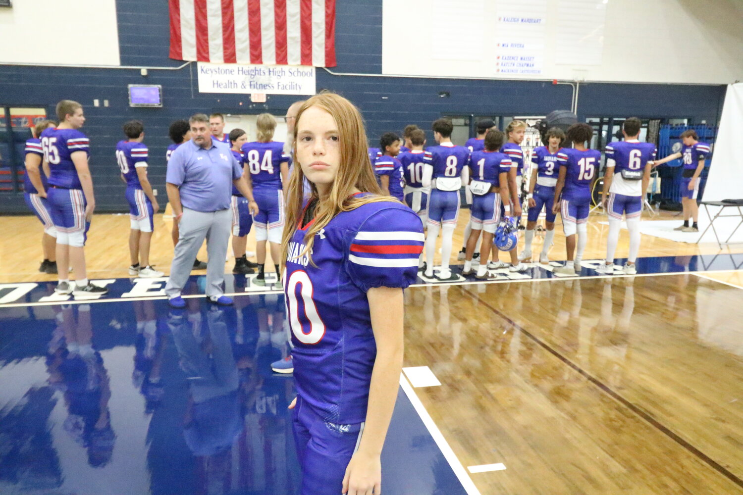 Keystone Heights' Karmyn Finch throwing down with boys | Clay Today