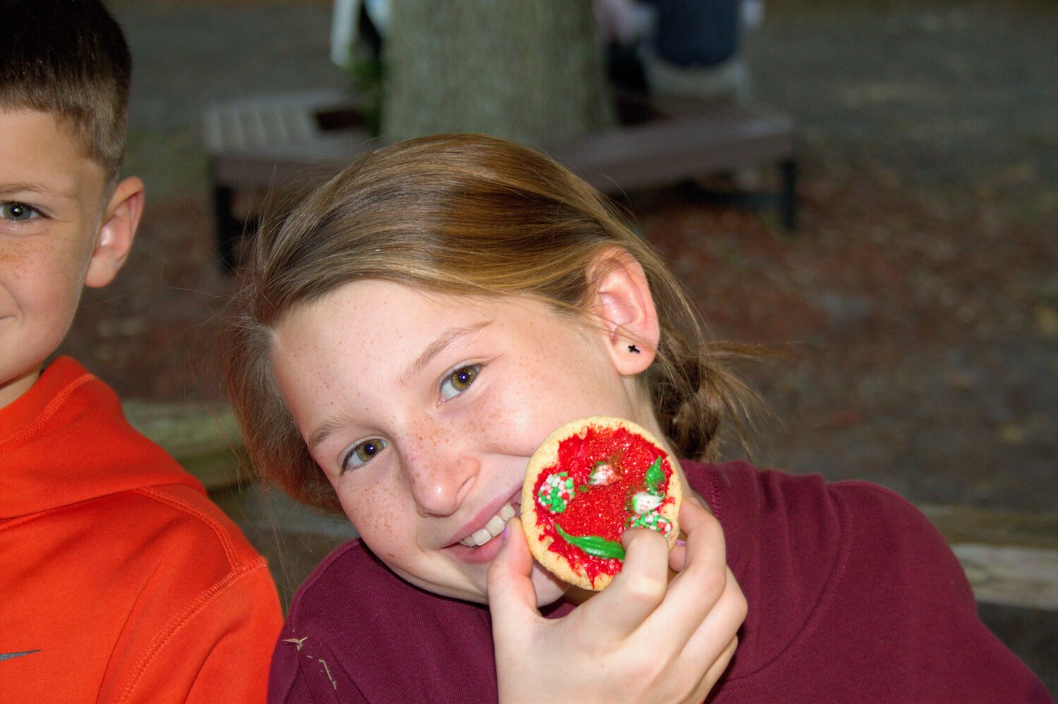 Community creates festive cookies at Clay Today’s Mrs. Claus Cookie Co ...