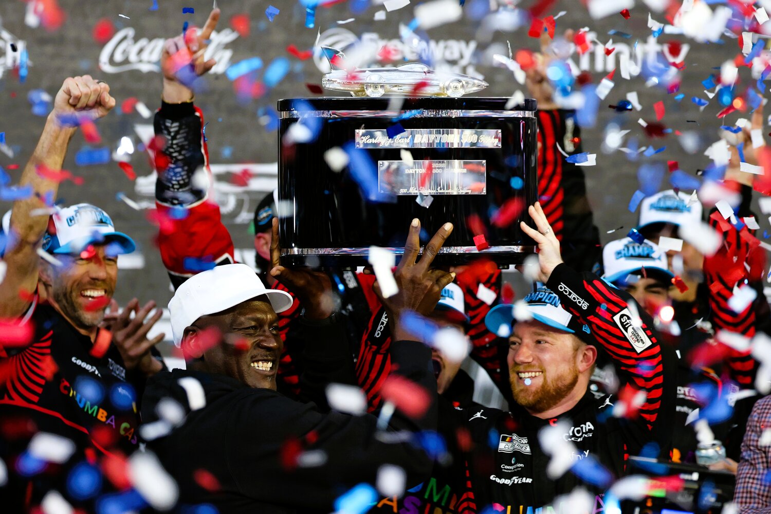 Tyer Reddick storms to Daytona 500 victory in wild final lap finish ...