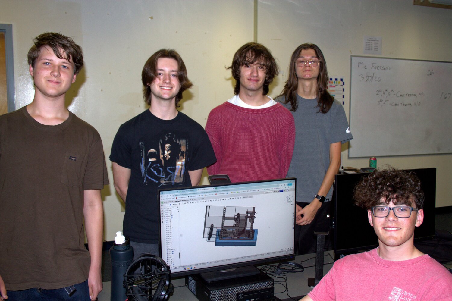 The Zip Bombs accept challenge for REBUILT First Robotics Competition ...