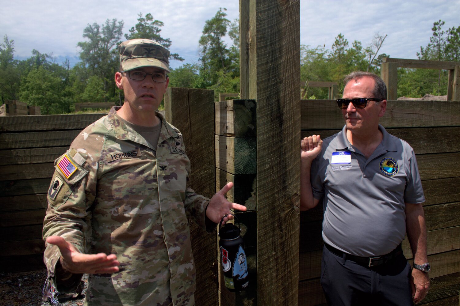 Massive base reveals impressive force to local officials | Clay Today