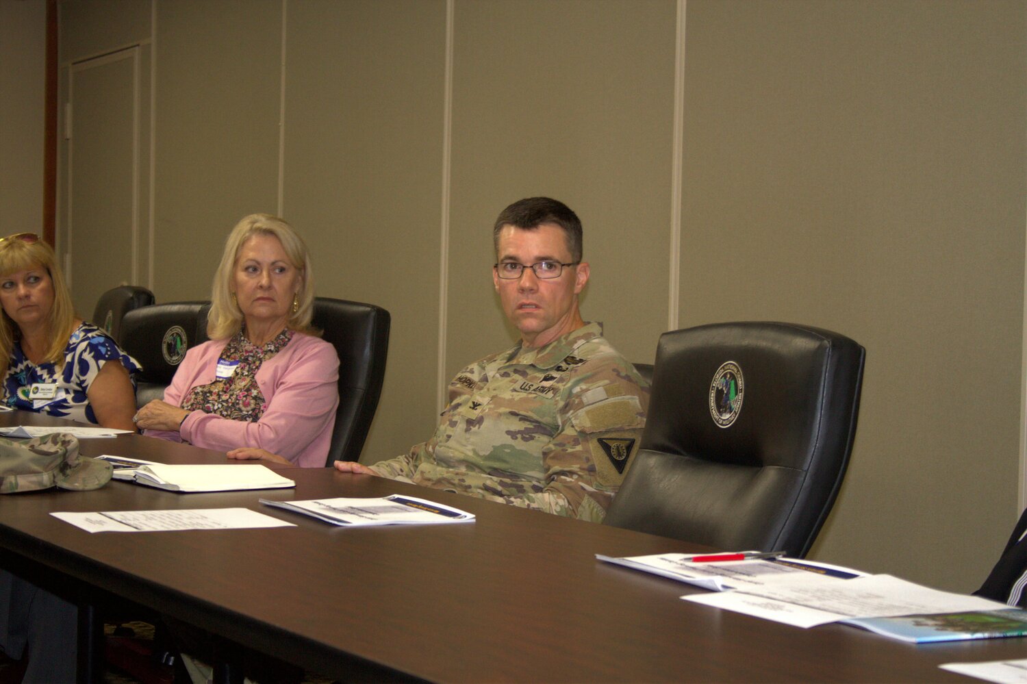 Massive base reveals impressive force to local officials | Clay Today
