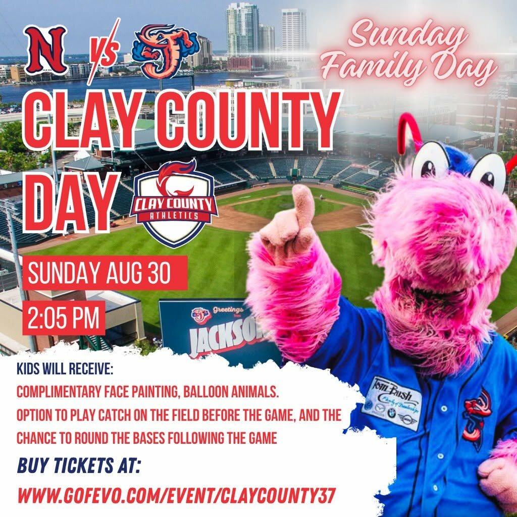 Jax Jumbo Shrimp to celebrate Clay County Day with discounted tickets ...
