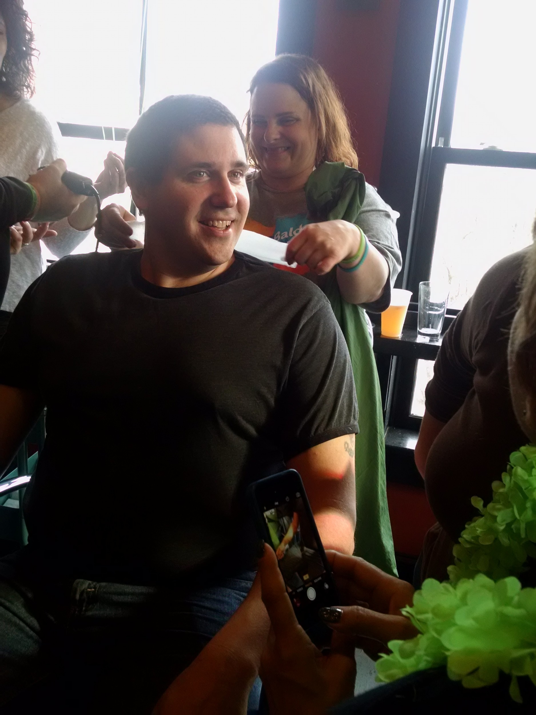 Firefighters embrace baldness for Bristol boy | EastBayRI.com - News ...