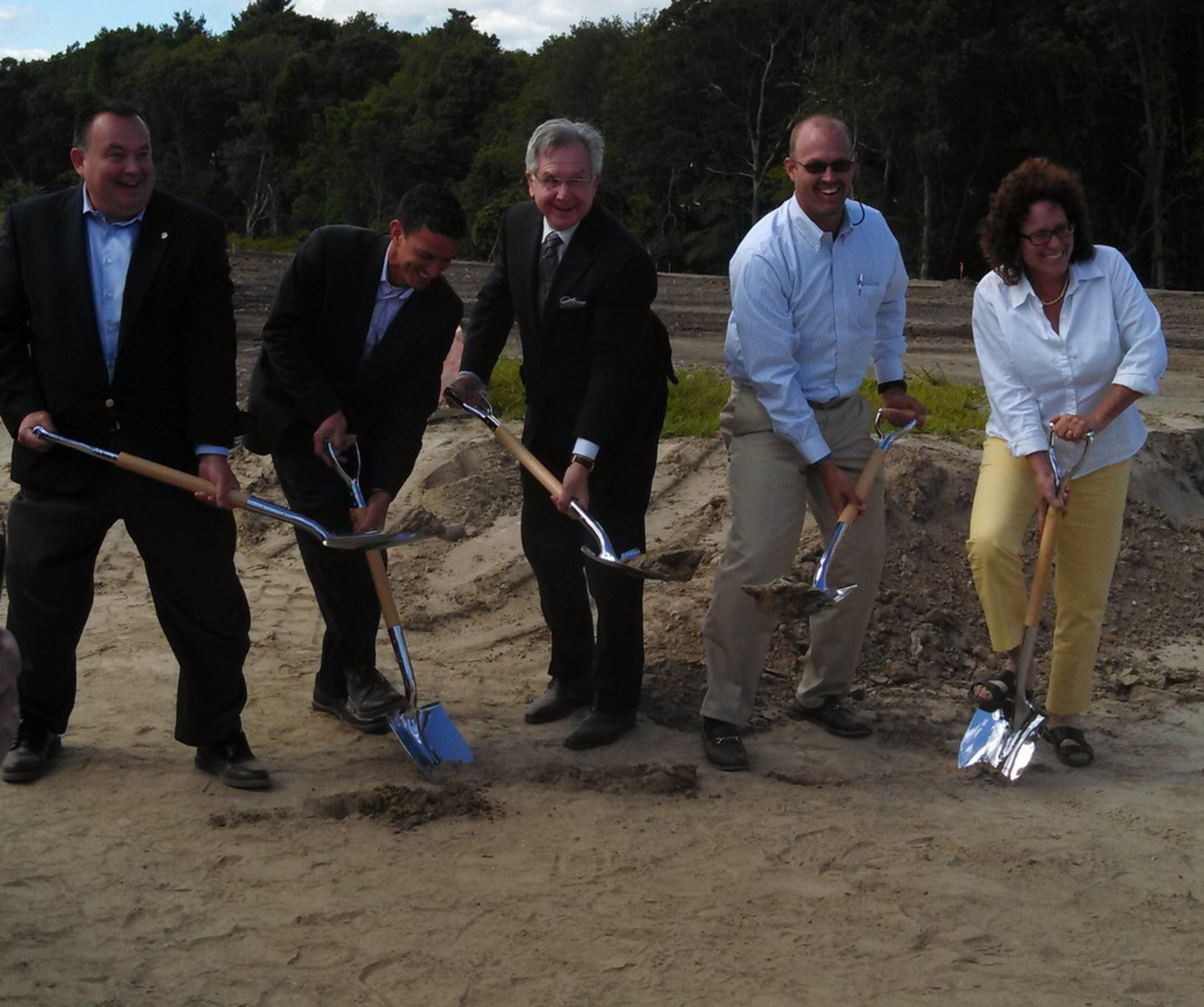 Groundbreaking takes place for East Providence's Forbes Street Landfill ...
