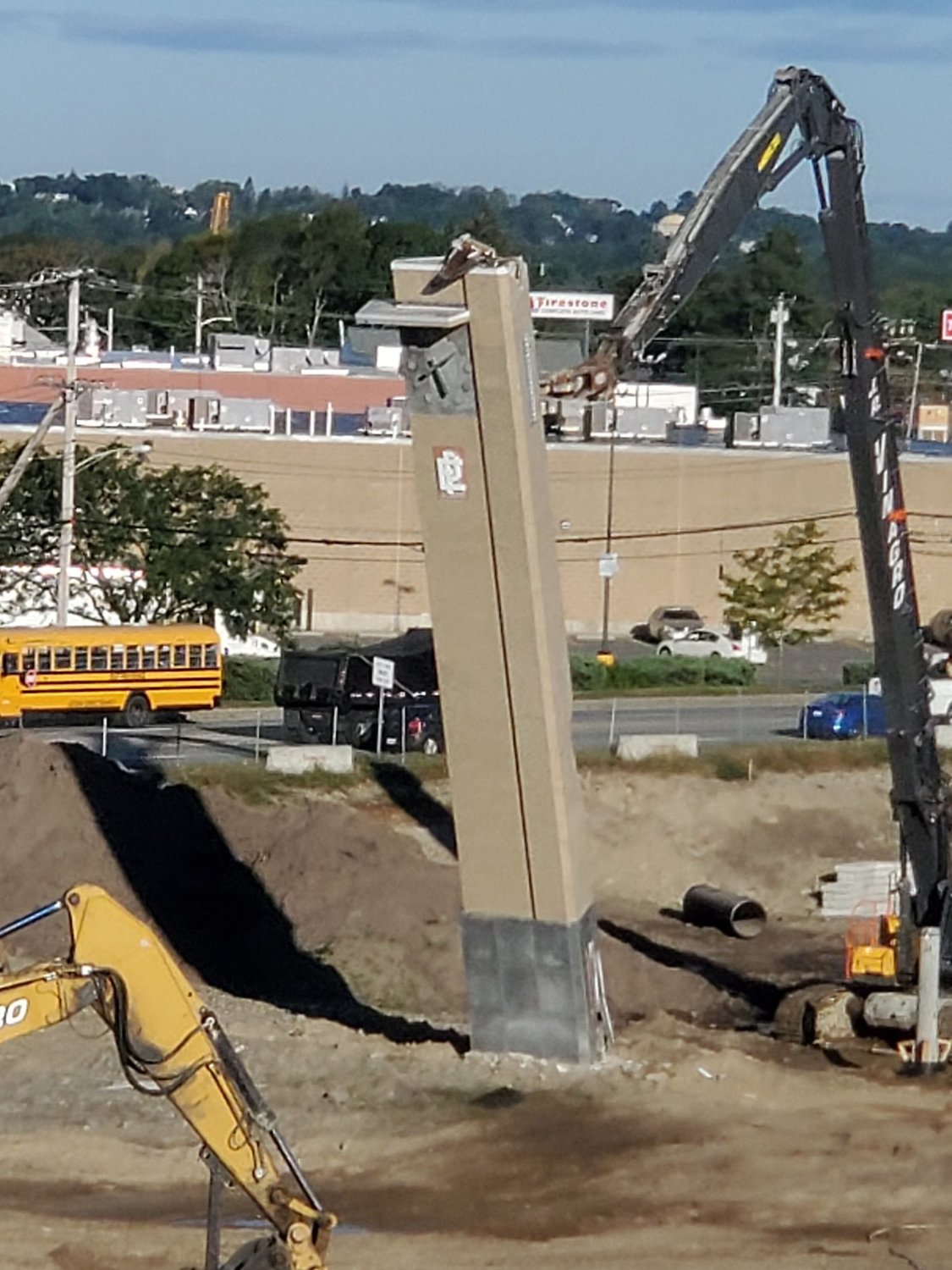 Demo of old EPHS clock tower makes way for updated replacement ...