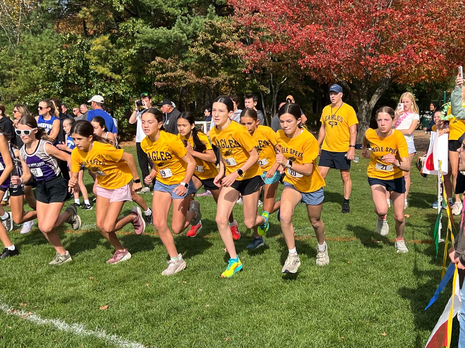 Barrington girls capture middle school cross country state championship ...