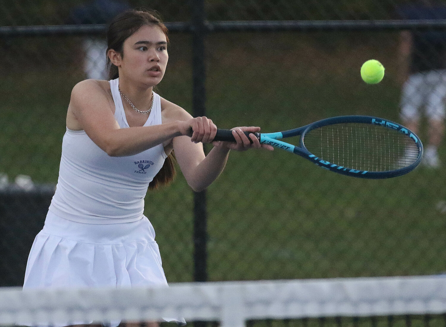 Barrington tennis team defeats Chariho, advances to state semifinals ...