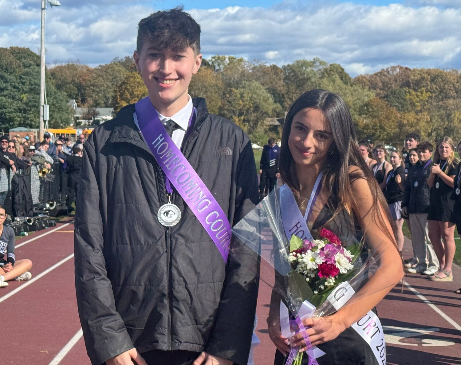 Knapman, Rozea are crowned during MHHS Homecoming ceremony | EastBayRI ...