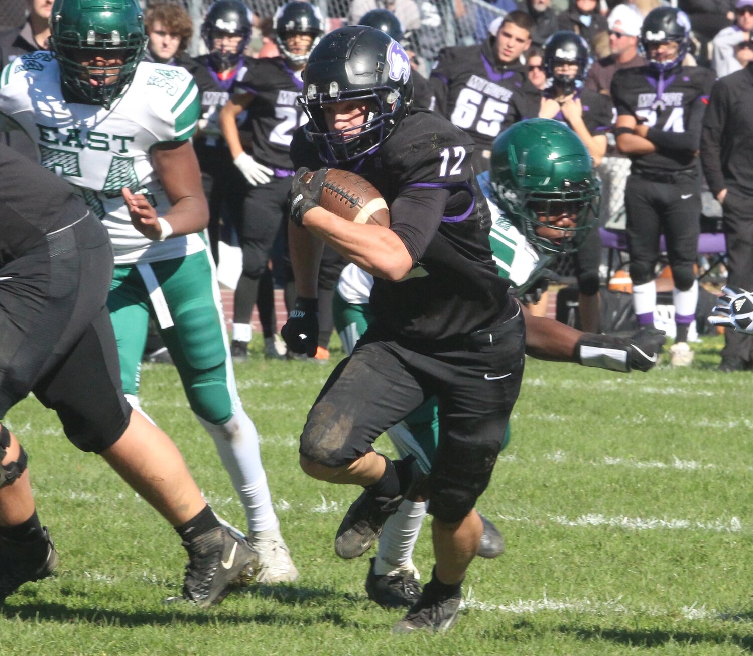 Mt. Hope cages Cougars, earns second seed in football playoffs ...