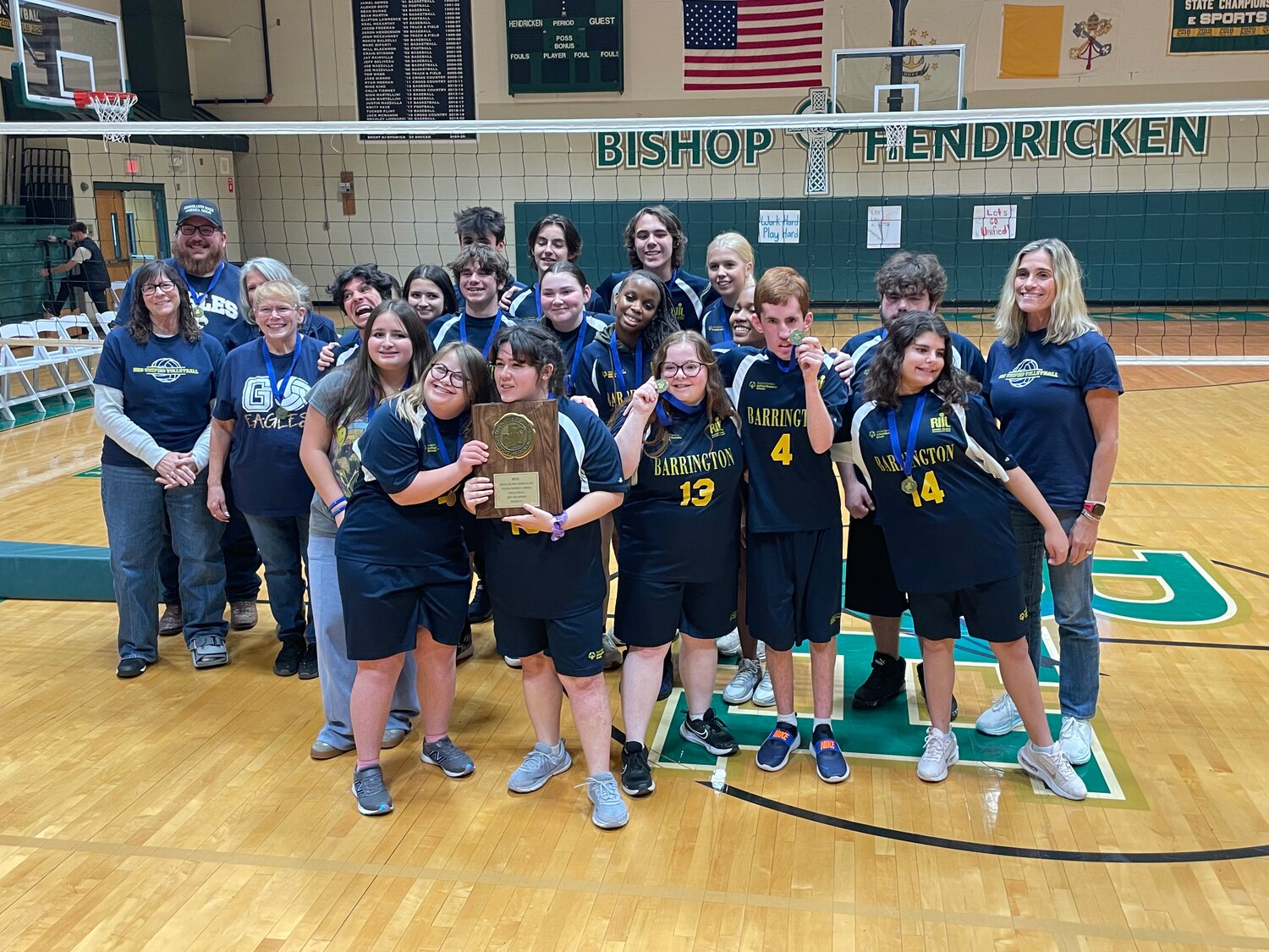 Barrington High School wins Unified Volleyball state championship ...