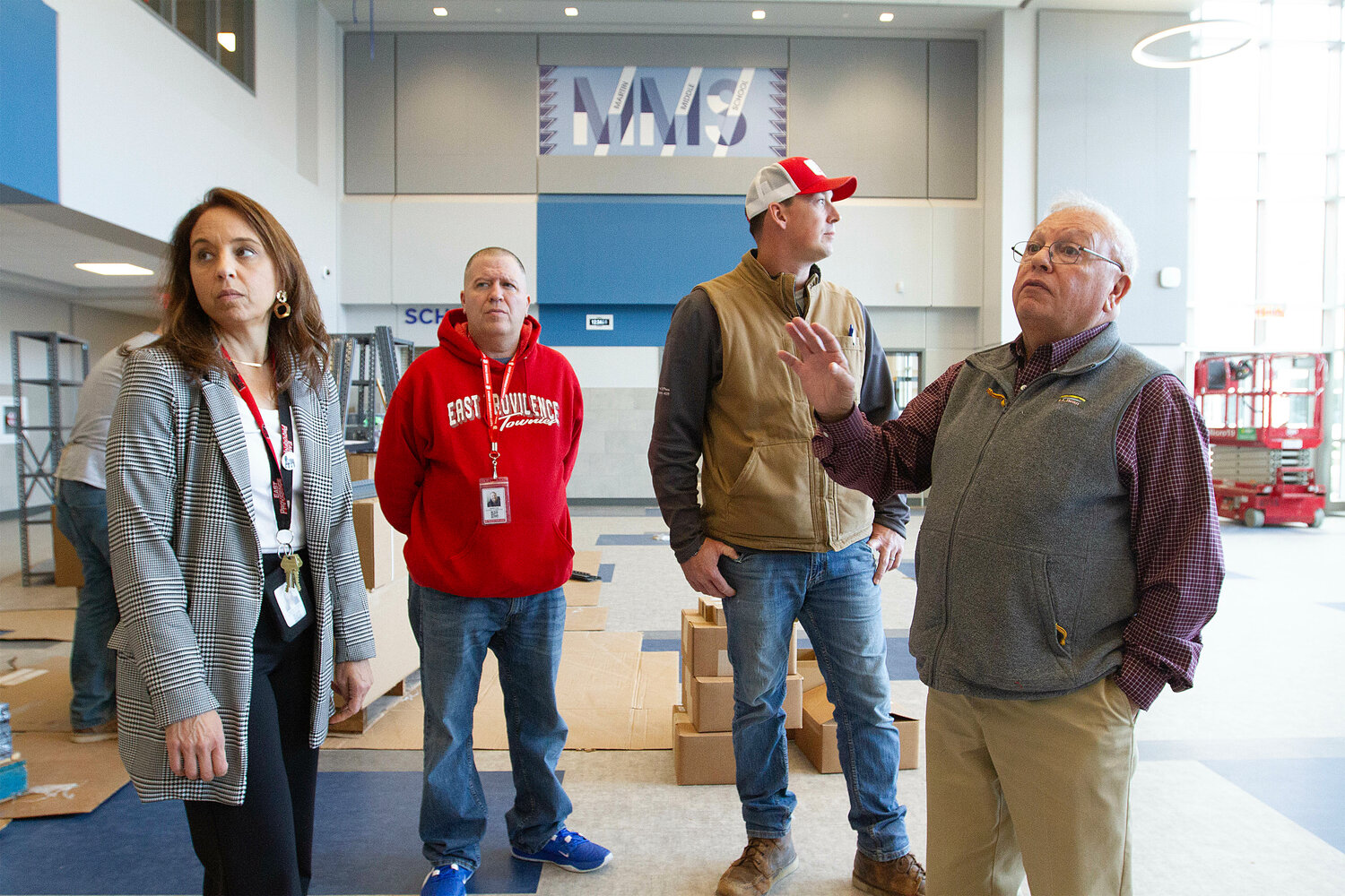 A look inside East Providence's (mostly) brand new middle school ...