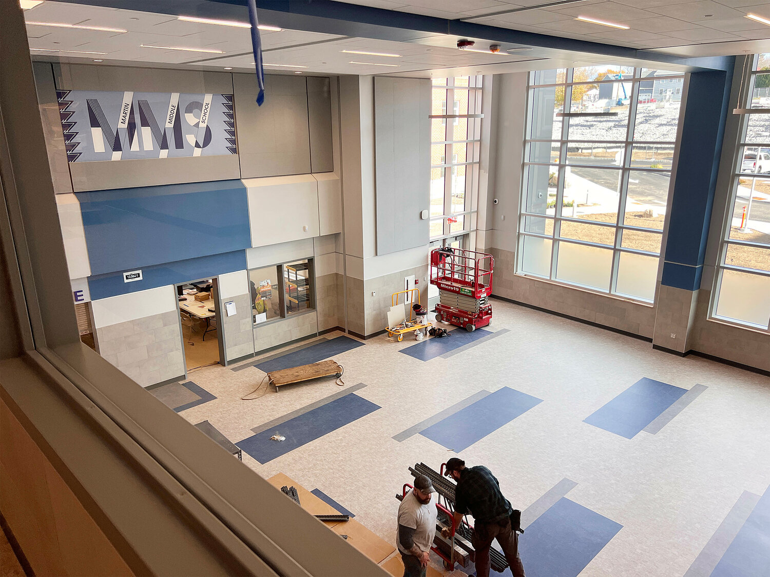 A look inside East Providence's (mostly) brand new middle school ...