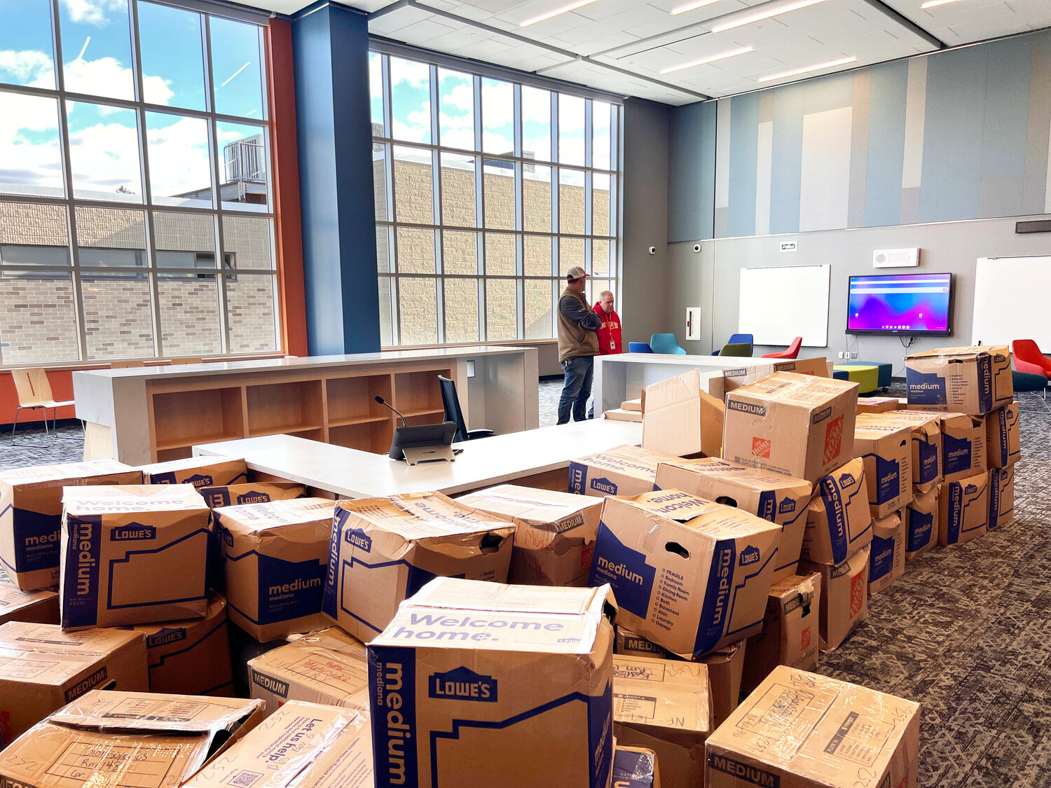 A look inside East Providence's (mostly) brand new middle school ...