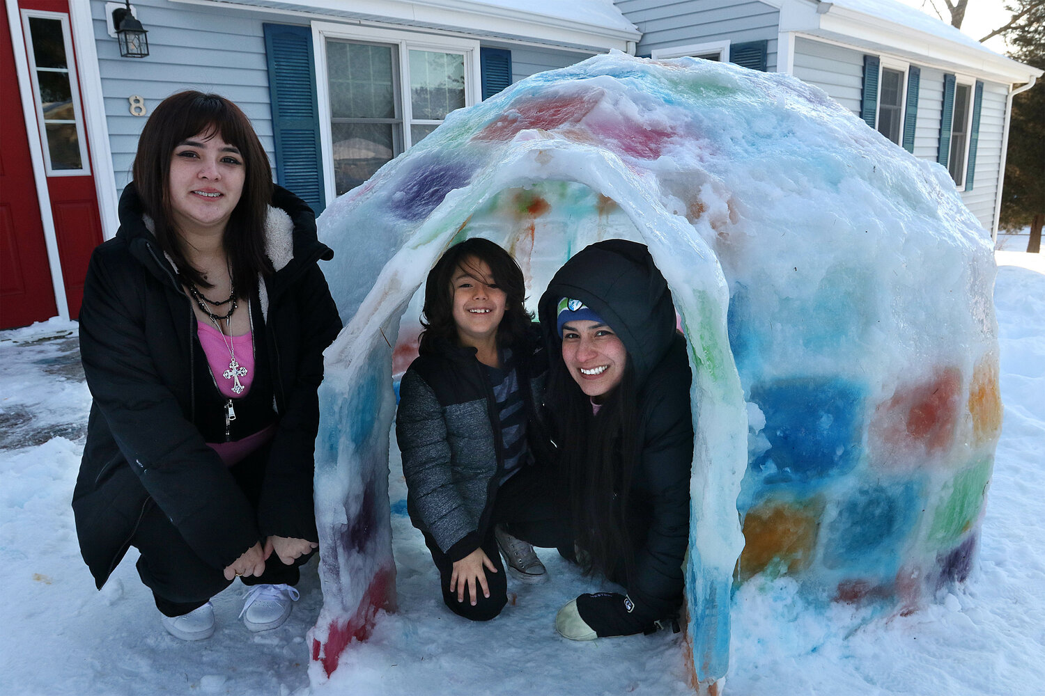 When winter gives you ice, build something beautiful | EastBayRI.com ...