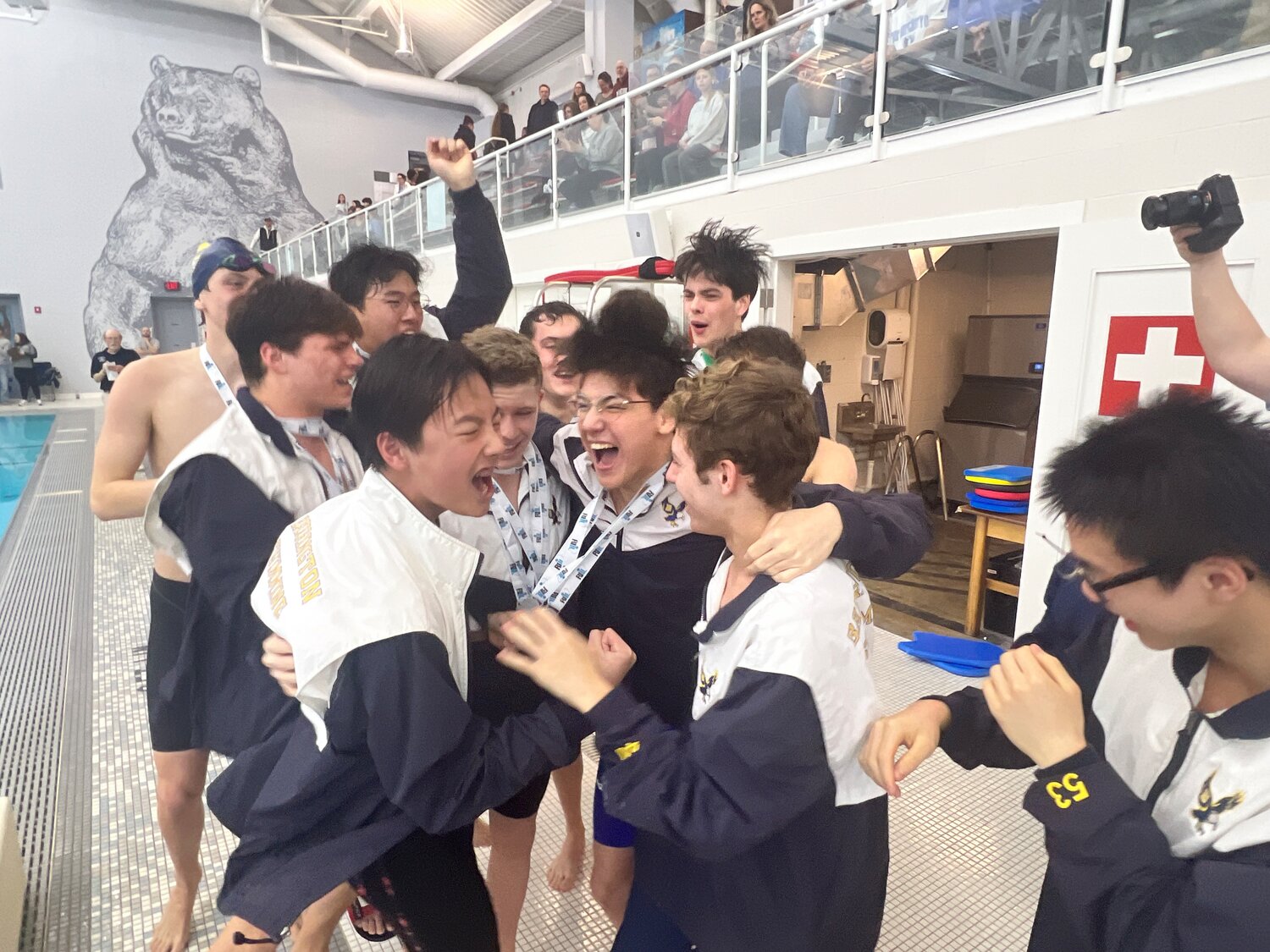 Twice as nice: Barrington boys and girls win state swim championships ...