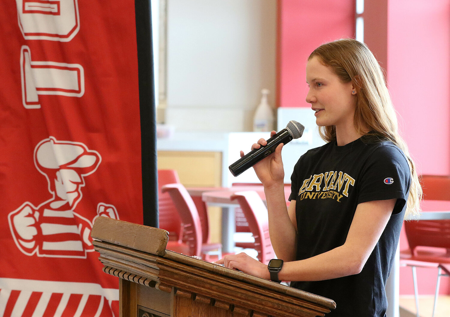 She beat the boys, and now she's officially a Bulldog | EastBayRI.com ...
