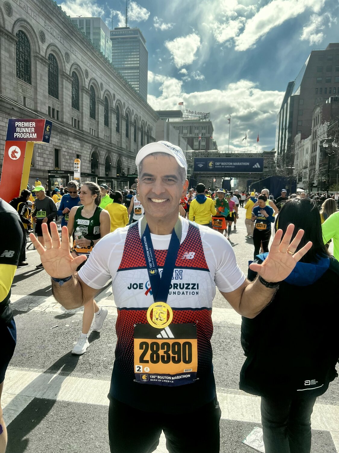 East Providence resident triples fundraising goal at 10th Boston ...