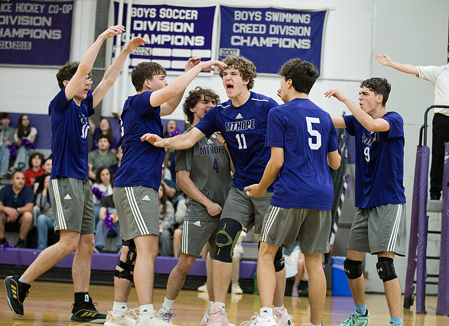 Mt. Hope crests the Blue Wave, advances to another boys' volleyball ...