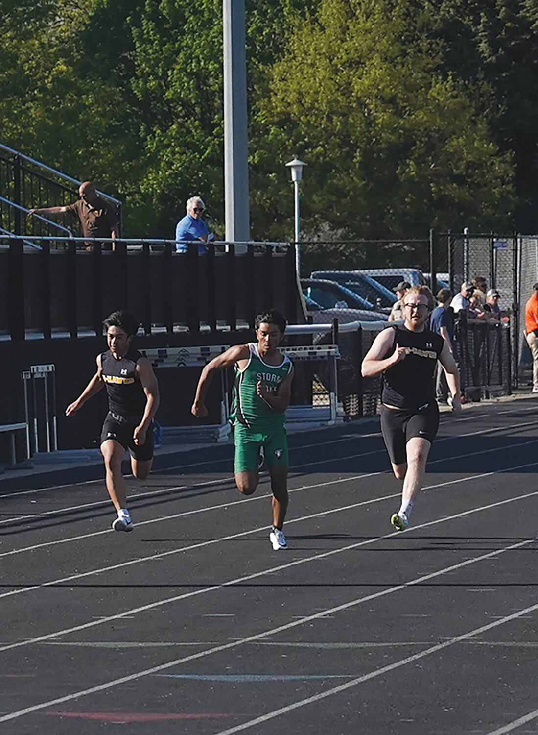 E-Hawk 4X110m Hurdle Team Claims First at TLC Track Meet - Emmetsburg ...