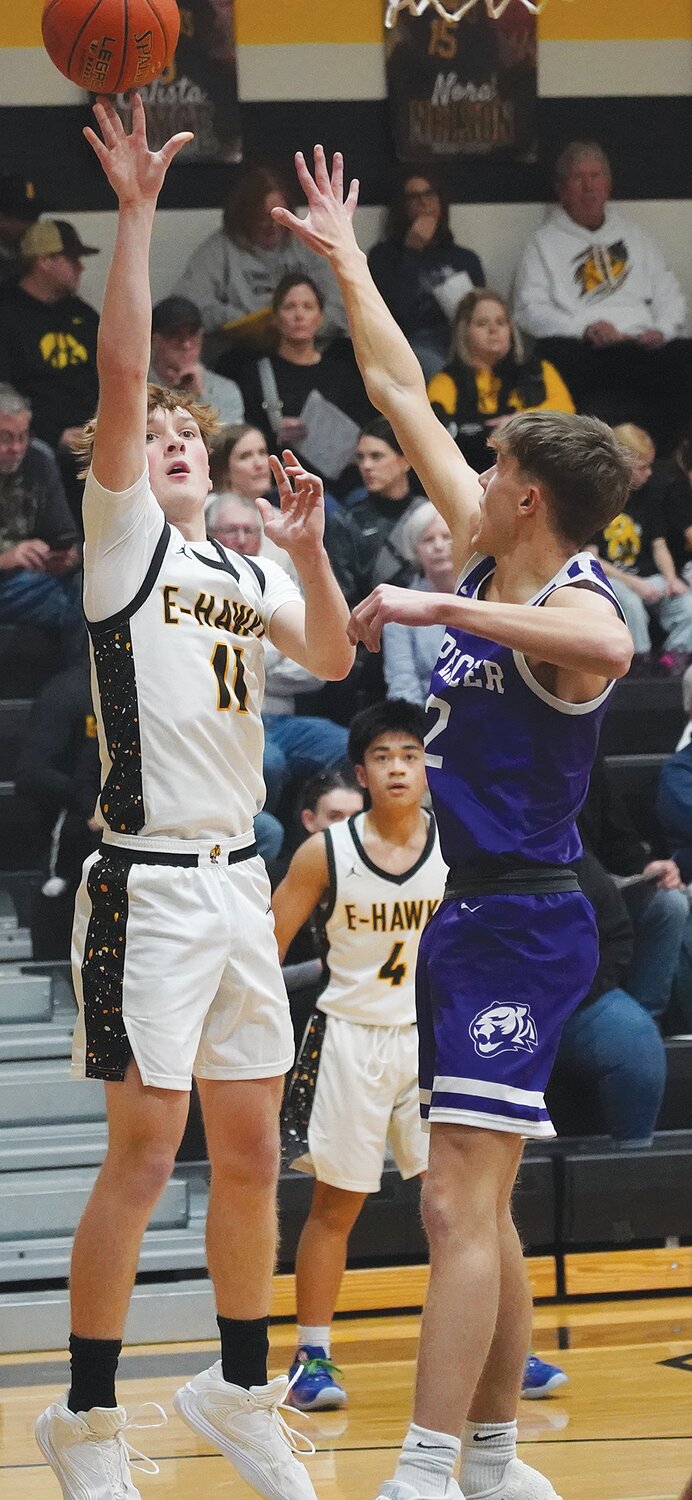 E-Hawks top Spencer for the First win of Clark Era - Emmetsburg ...