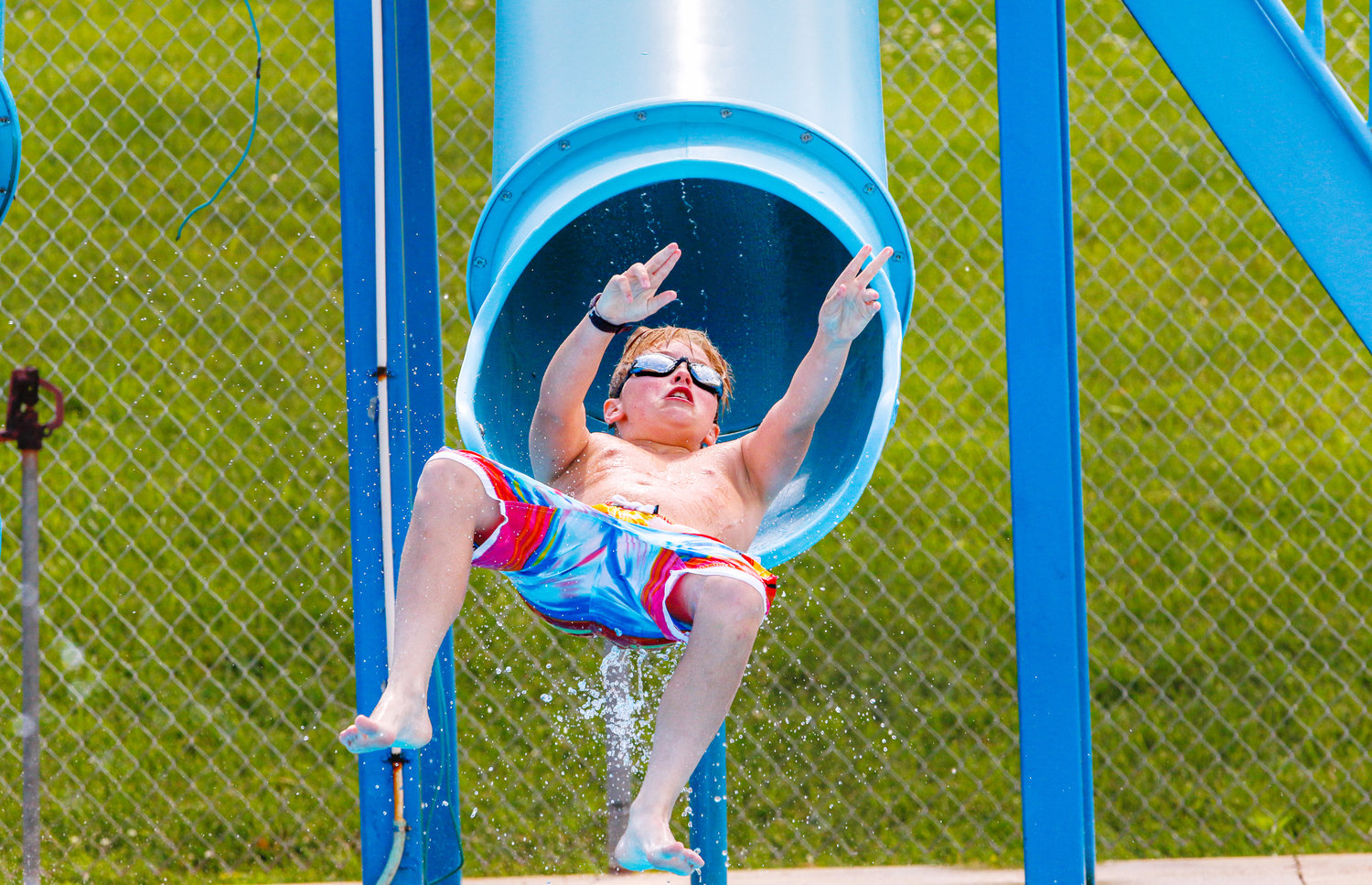 PHOTOS: Blair pool open for season | Washington County Enterprise