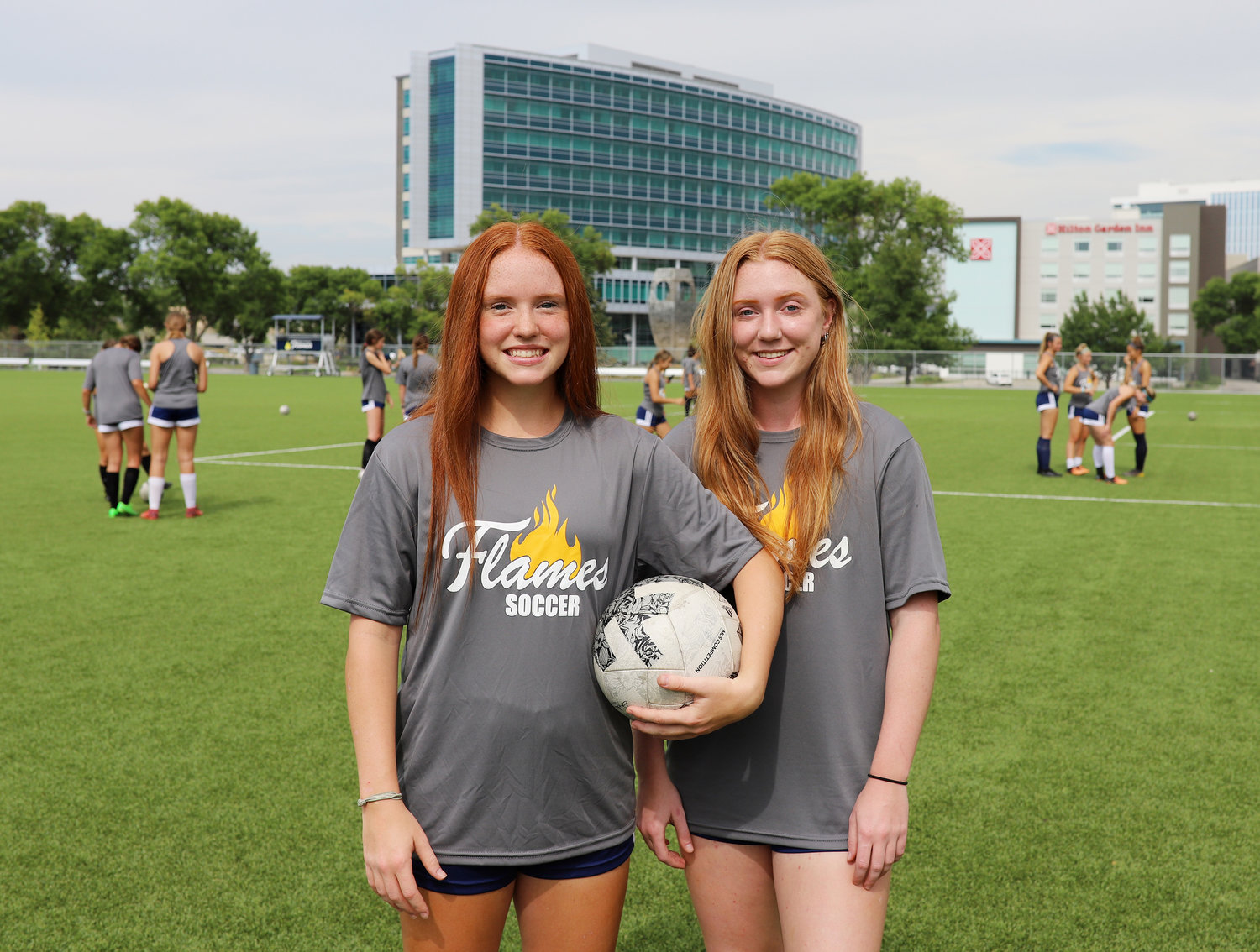 Anderson sisters enjoy new role as teammates at CSM | Washington County ...