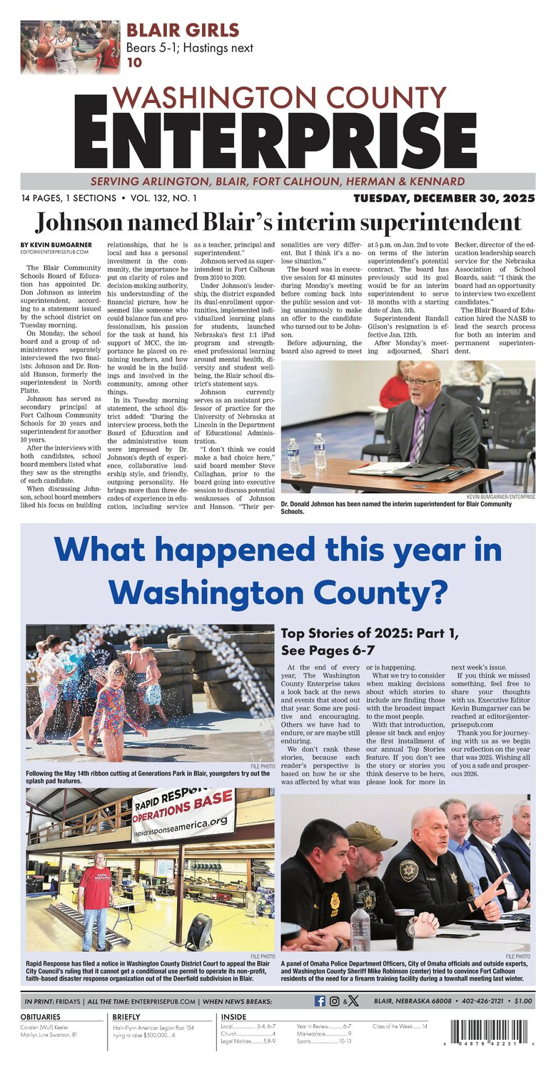 E-Editions | Washington County Enterprise