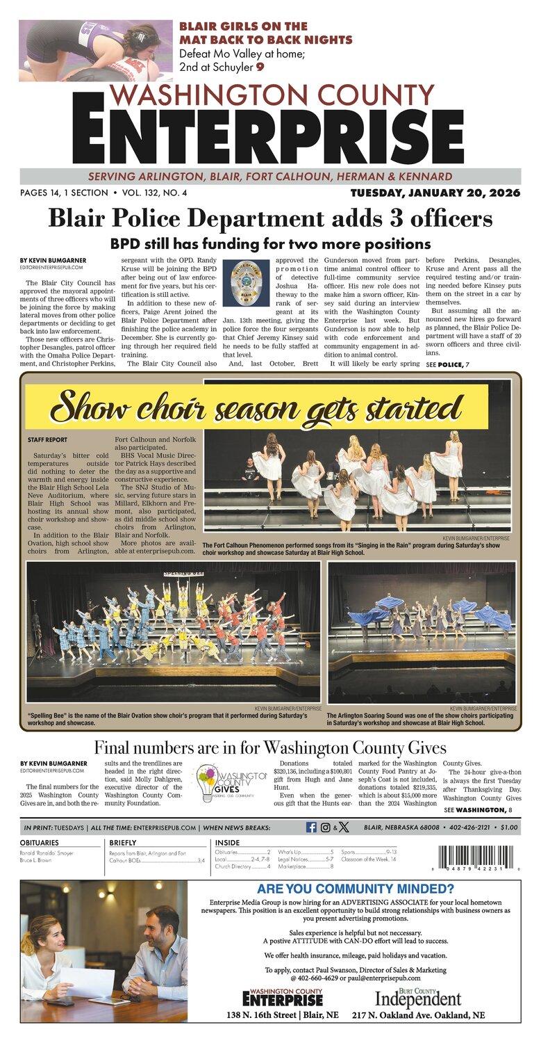 E-Editions | Washington County Enterprise