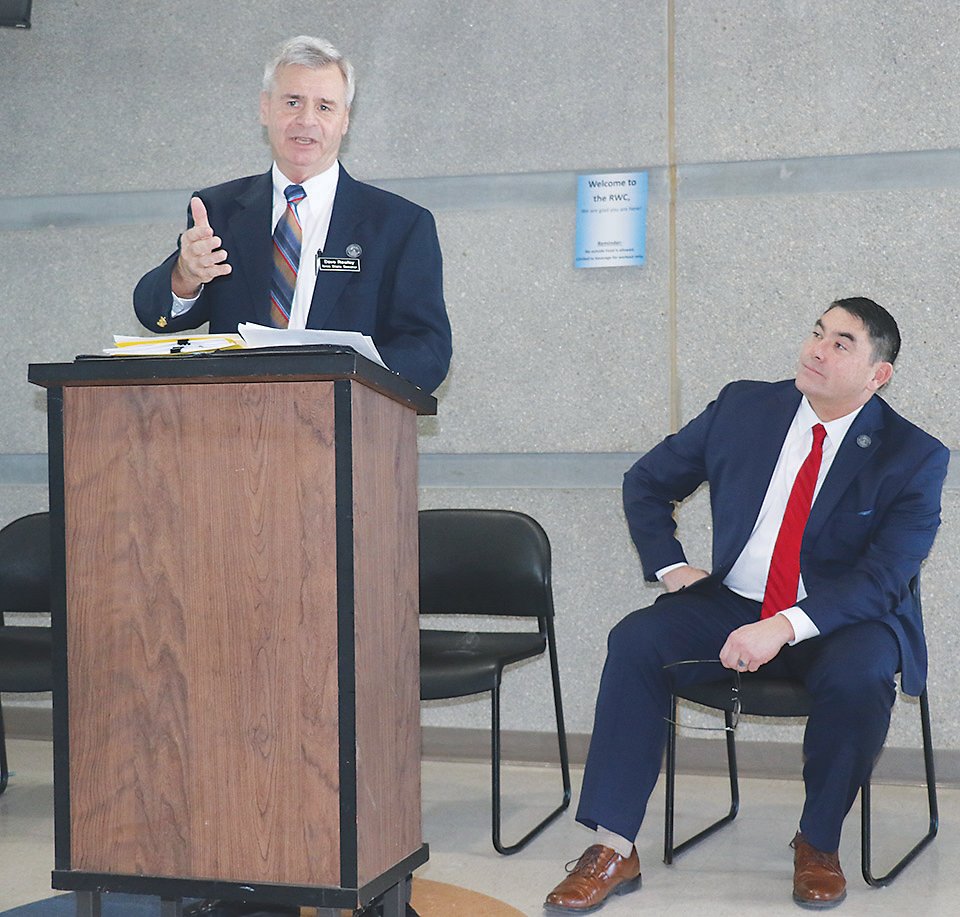 Rowley, Stone meet with constituents at RWC - Estherville News