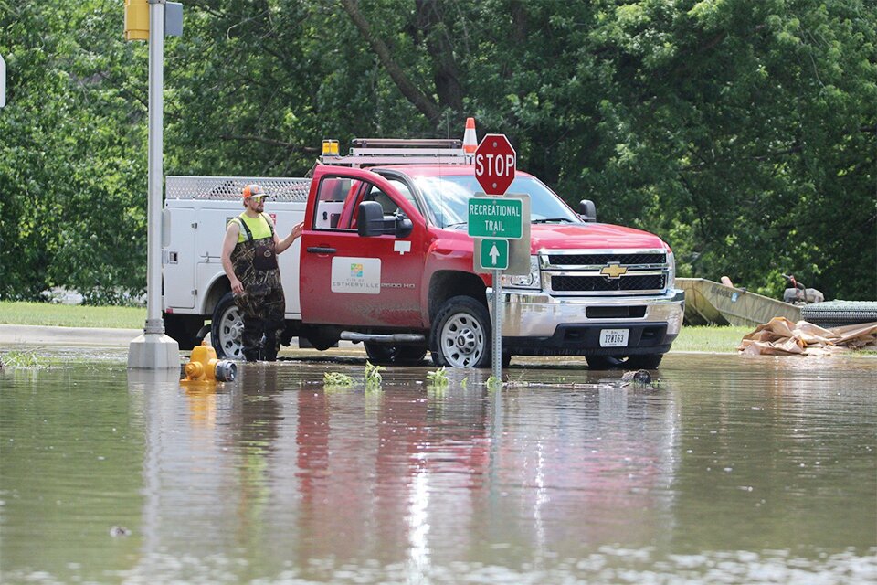 Emmet County faces historic river levels - Estherville News