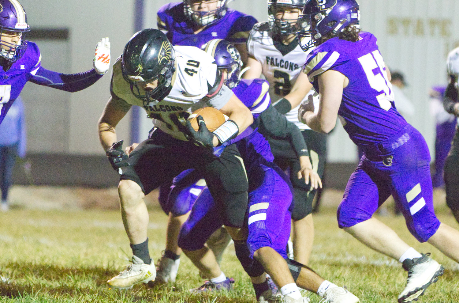Falcons rush for 7 TDs to take down L&C rival Salisbury | The Fayette ...