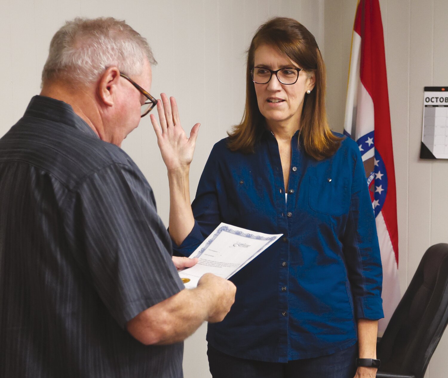 Mayor swears-in new City Clerk | The Fayette Advertiser