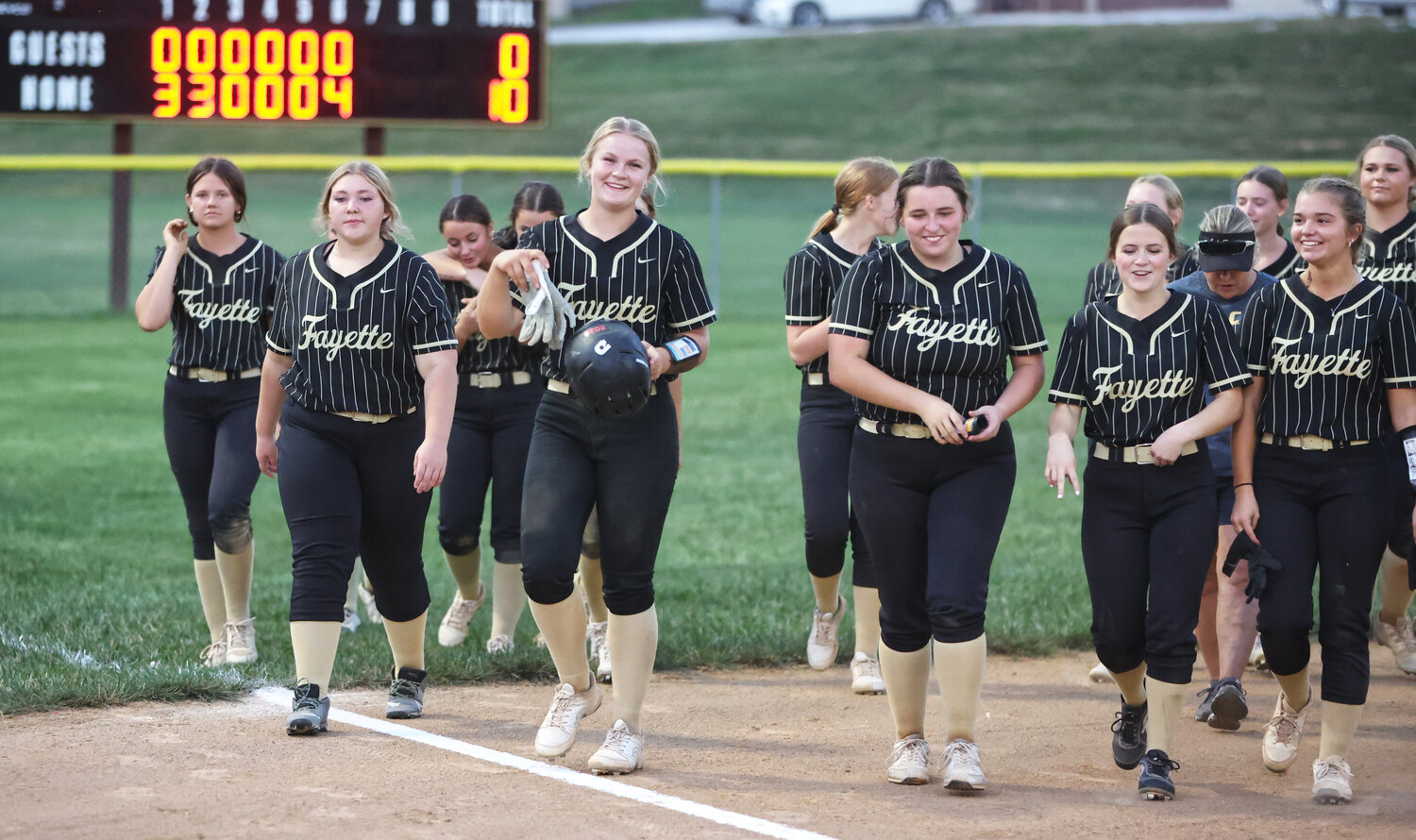 Fayette softball blanks Glasgow on Senior Night | The Fayette Advertiser