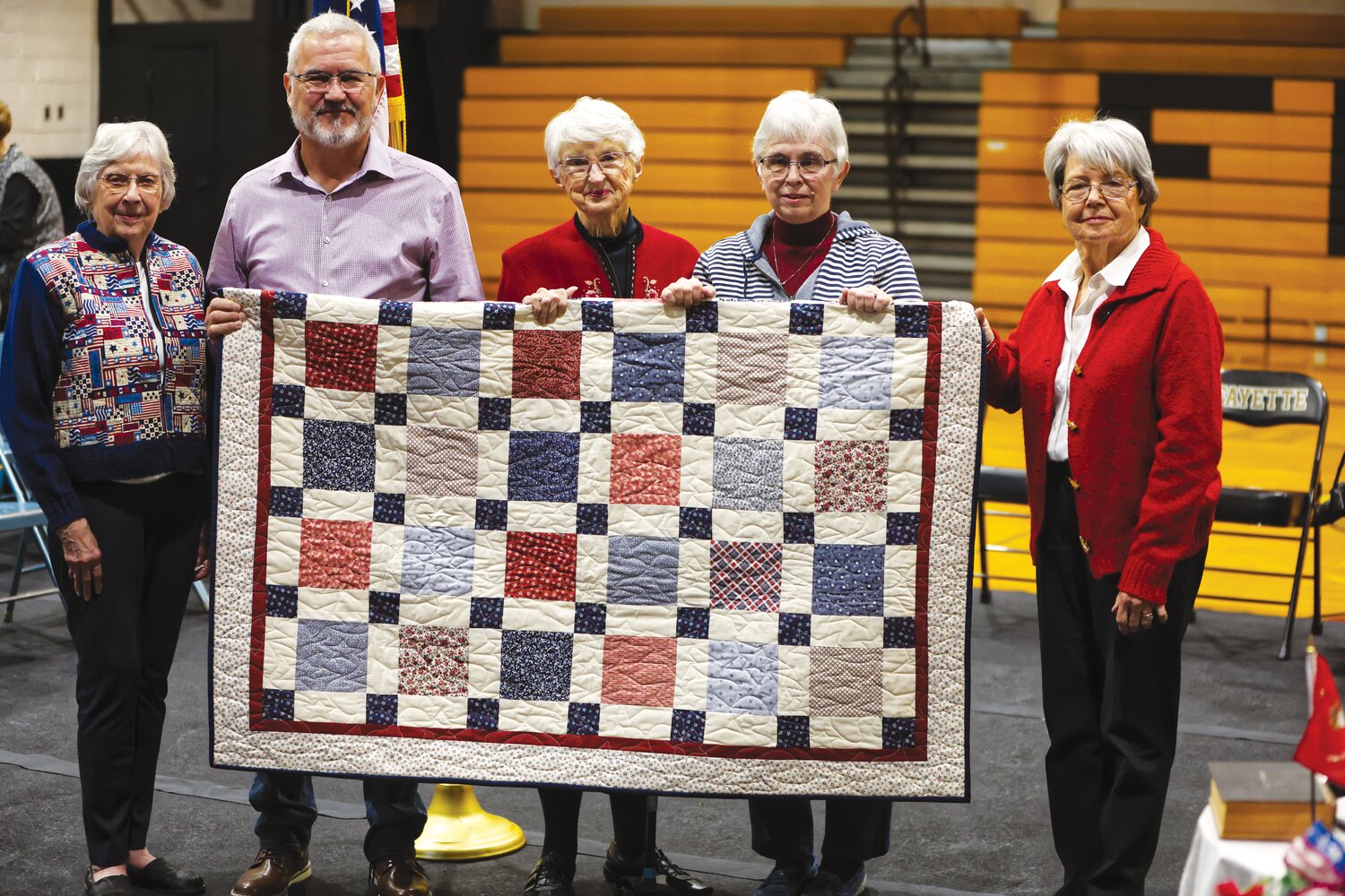 Master Sergeant Gary A. Dann receives Quilt of Valor | The Fayette ...