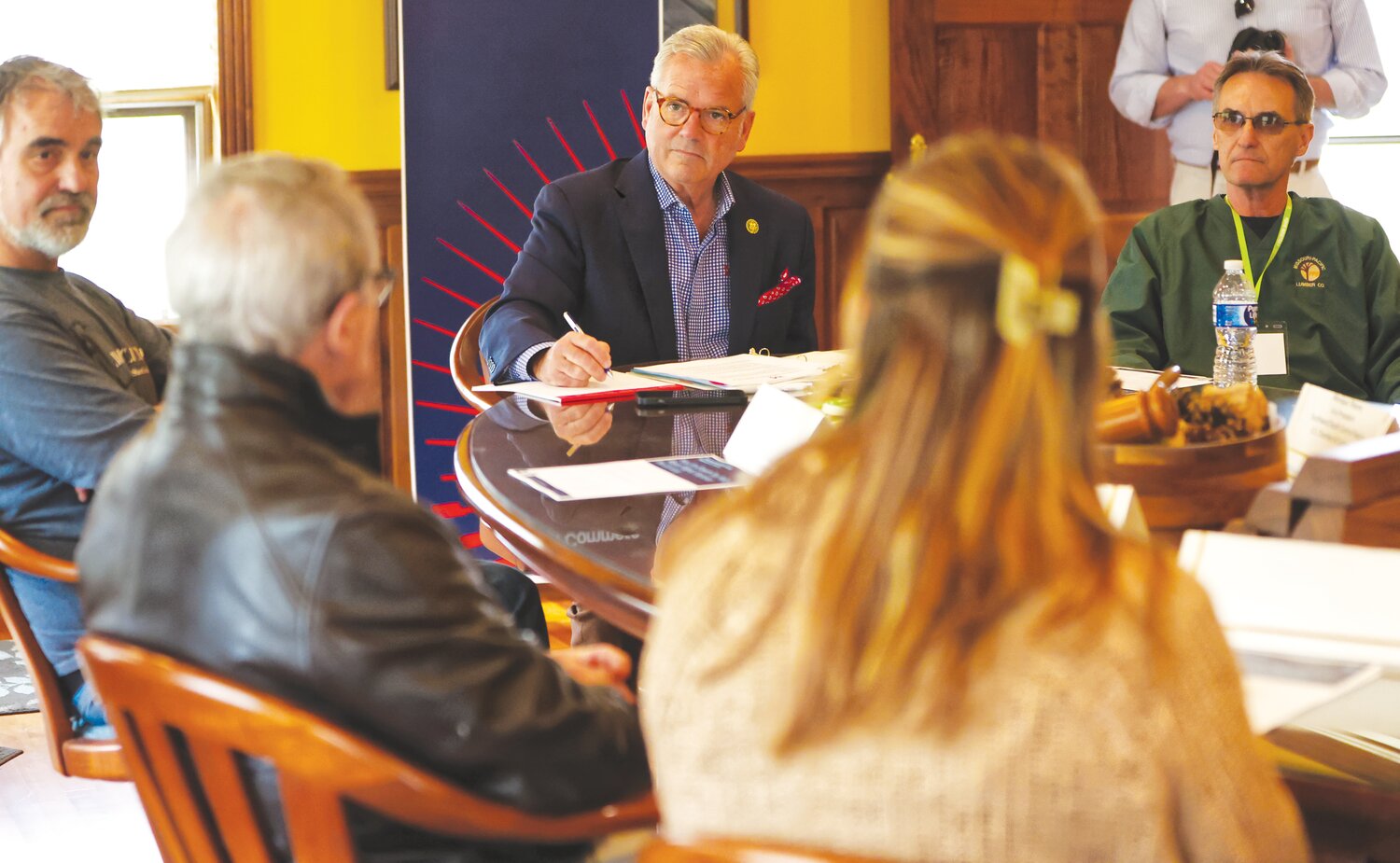 Congressman Mark Alford pitches tax cut extensions to local business ...