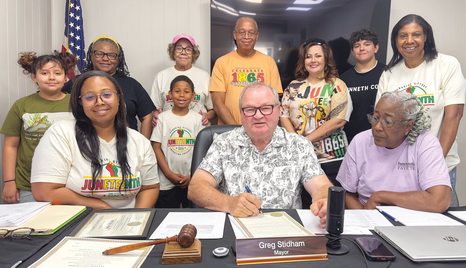Mayor signs Juneteenth proclamation | The Fayette Advertiser
